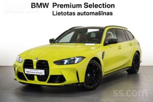 Dzeltens BMW M3 2024 Rīga, ar dzinēja tilpumu 3.00 L un nobraukumu 23 tūkst. km par 90700 €, foto  vietnē AUTOMOTO.COM.LV