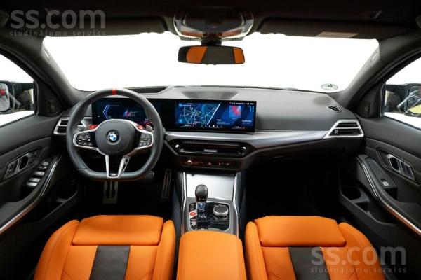 Dzeltens BMW M3 2024 Rīga, ar dzinēja tilpumu 3.00 L un nobraukumu 24 tūkst. km par 79900 €, foto 4 vietnē AUTOMOTO.COM.LV