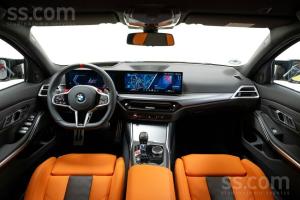 Yellow BMW M3 2024 in Riga, with an engine capacity of 3.00 L and mileage of 24 thousand km for 79900 €, photo 5 on AUTOMOTO.COM.LV