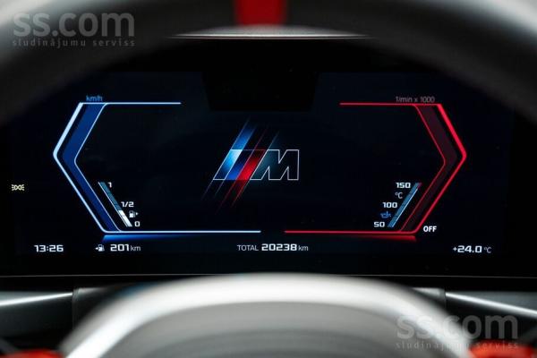 Dzeltens BMW M3 2024 Rīga, ar dzinēja tilpumu 3.00 L un nobraukumu 24 tūkst. km par 79900 €, foto 5 vietnē AUTOMOTO.COM.LV