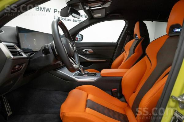 Dzeltens BMW M3 2024 Rīga, ar dzinēja tilpumu 3.00 L un nobraukumu 24 tūkst. km par 79900 €, foto 6 vietnē AUTOMOTO.COM.LV