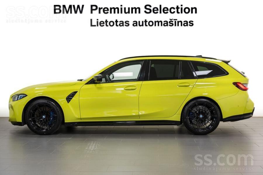 Yellow BMW M3 2024 in Riga, with an engine capacity of 3.00 L and mileage of 23 thousand km for 79900 €, photo 9 on AUTOMOTO.COM.LV