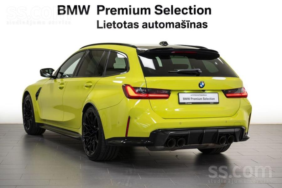 Yellow BMW M3 2024 in Riga, with an engine capacity of 3.00 L and mileage of 23 thousand km for 79900 €, photo 14 on AUTOMOTO.COM.LV
