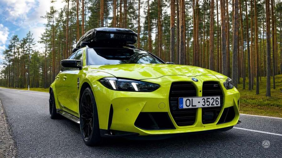 Dzeltens BMW M3 2024 Rīga, ar dzinēja tilpumu 2.99 L un nobraukumu 28 tūkst. km par 78900 €, foto 4 vietnē AUTOMOTO.COM.LV