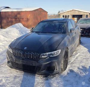 Melns BMW M340 2020 Elektrėnai, ar dzinēja tilpumu 0.00 L un nobraukumu 116 tūkst. km par 26300 €, foto  vietnē AUTOMOTO.COM.LV