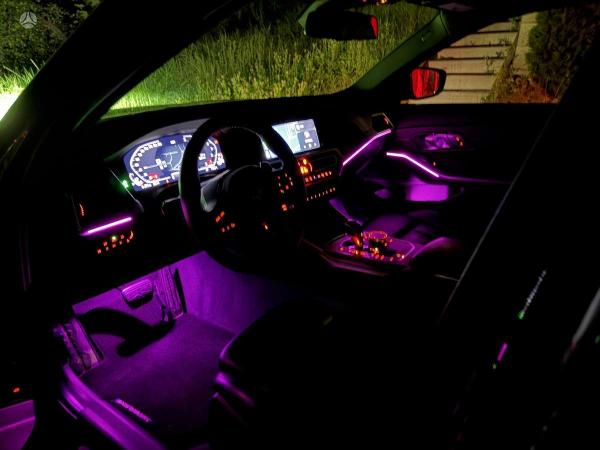 Black BMW M340 2020 in Vilnius, with an engine capacity of 3.00 L and mileage of 124 thousand km for 33000 €, photo 8 on AUTOMOTO.COM.LV