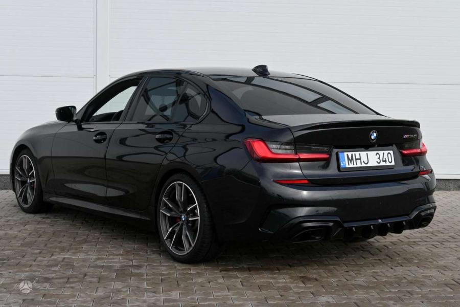 Melns BMW M340 2021 Kretinga, ar dzinēja tilpumu 3.00 L un nobraukumu 62 tūkst. km par 37499 €, foto 11 vietnē AUTOMOTO.COM.LV