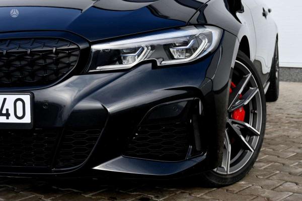 Melns BMW M340 2021 Kretinga, ar dzinēja tilpumu 3.00 L un nobraukumu 62 tūkst. km par 37499 €, foto 6 vietnē AUTOMOTO.COM.LV