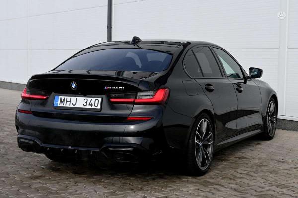 Melns BMW M340 2021 Kretinga, ar dzinēja tilpumu 3.00 L un nobraukumu 62 tūkst. km par 37499 €, foto 8 vietnē AUTOMOTO.COM.LV