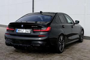 Black BMW M340 2021 in Kretinga, with an engine capacity of 3.00 L and mileage of 62 thousand km for 37499 €, photo 8 on AUTOMOTO.COM.LV