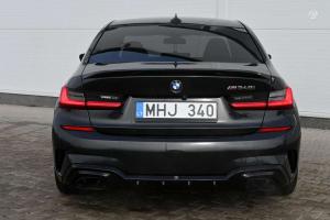 Black BMW M340 2021 in Kretinga, with an engine capacity of 3.00 L and mileage of 62 thousand km for 37499 €, photo 9 on AUTOMOTO.COM.LV