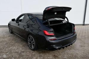 Black BMW M340 2021 in Kretinga, with an engine capacity of 3.00 L and mileage of 62 thousand km for 37499 €, photo 12 on AUTOMOTO.COM.LV