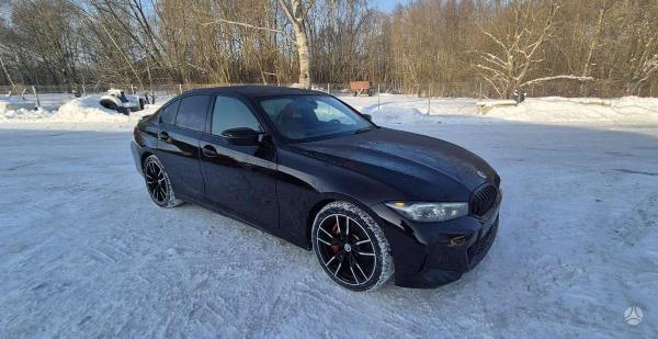 Melns BMW M340 2023 Panevēža, ar dzinēja tilpumu 3.00 L un nobraukumu 54 tūkst. km par 47500 €, foto 1 vietnē AUTOMOTO.COM.LV