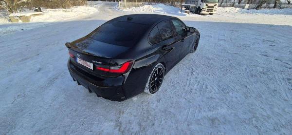 Melns BMW M340 2023 Panevēža, ar dzinēja tilpumu 3.00 L un nobraukumu 54 tūkst. km par 47500 €, foto 4 vietnē AUTOMOTO.COM.LV