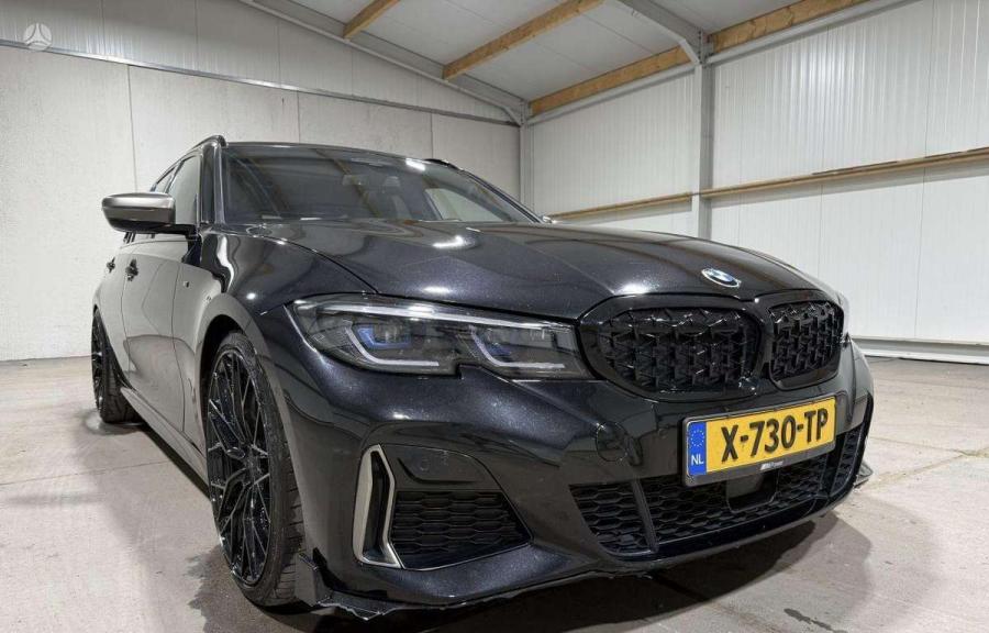 Melns BMW M340 2019 Kauņa, ar dzinēja tilpumu 3.00 L un nobraukumu 149 tūkst. km par 29700 €, foto 9 vietnē AUTOMOTO.COM.LV
