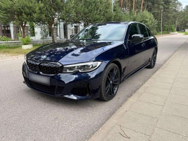 Blue BMW M340 2020 in Vilnius, with an engine capacity of 3.00 L and mileage of 99 thousand km for 24950 €, photo 1 on AUTOMOTO.COM.LV
