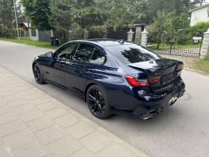 Blue BMW M340 2020 in Vilnius, with an engine capacity of 3.00 L and mileage of 99 thousand km for 24950 €, photo 4 on AUTOMOTO.COM.LV