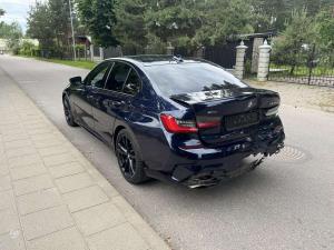 Blue BMW M340 2020 in Vilnius, with an engine capacity of 3.00 L and mileage of 99 thousand km for 24950 €, photo 5 on AUTOMOTO.COM.LV