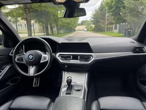 Blue BMW M340 2020 in Vilnius, with an engine capacity of 3.00 L and mileage of 99 thousand km for 24950 €, photo 11 on AUTOMOTO.COM.LV
