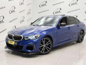 Синий БМВ M340 2020 в Вильнюс, объемом двигателя 3.00 л и пробегом 102 тыс. км за 32900 €, фото  на AUTOMOTO.COM.LV