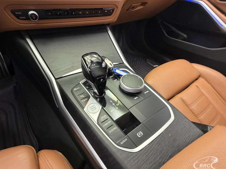 Синий БМВ M340 2020 в Вильнюс, объемом двигателя 3.00 л и пробегом 102 тыс. км за 32900 €, фото 29 на AUTOMOTO.COM.LV