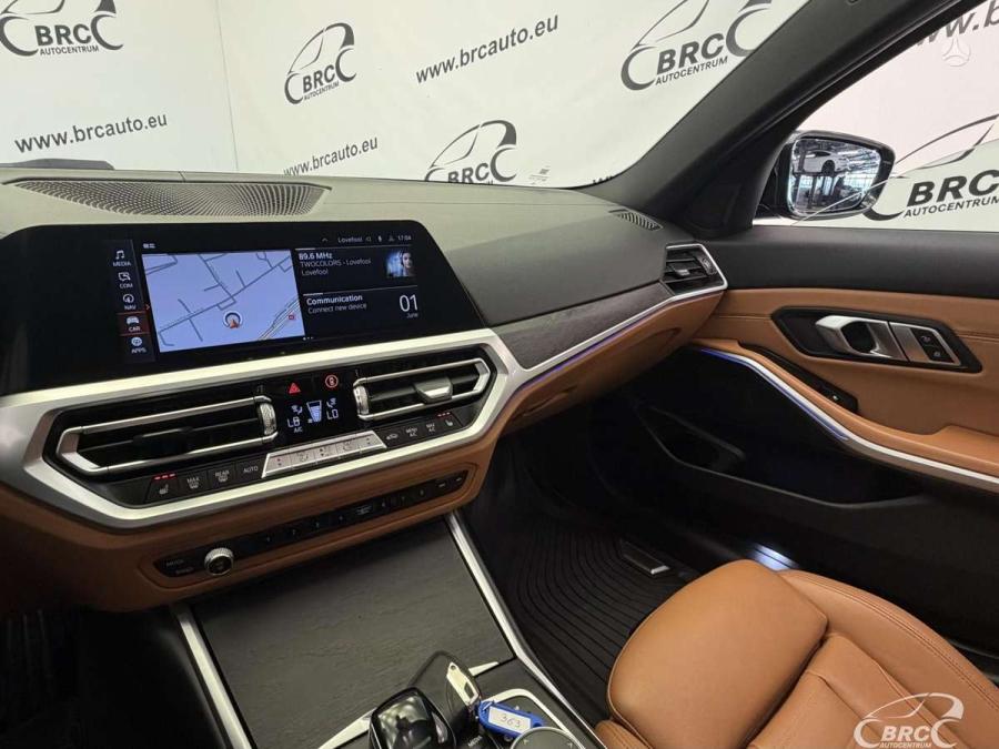 Синий БМВ M340 2020 в Вильнюс, объемом двигателя 3.00 л и пробегом 102 тыс. км за 32900 €, фото 30 на AUTOMOTO.COM.LV