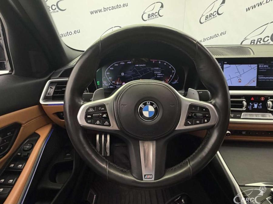 Синий БМВ M340 2020 в Вильнюс, объемом двигателя 3.00 л и пробегом 102 тыс. км за 32900 €, фото 31 на AUTOMOTO.COM.LV