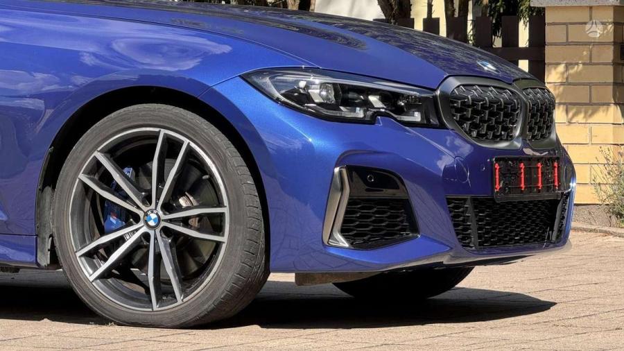 Zils BMW M340 2020 Marijampole, ar dzinēja tilpumu 3.00 L un nobraukumu 103 tūkst. km par 28350 €, foto 10 vietnē AUTOMOTO.COM.LV