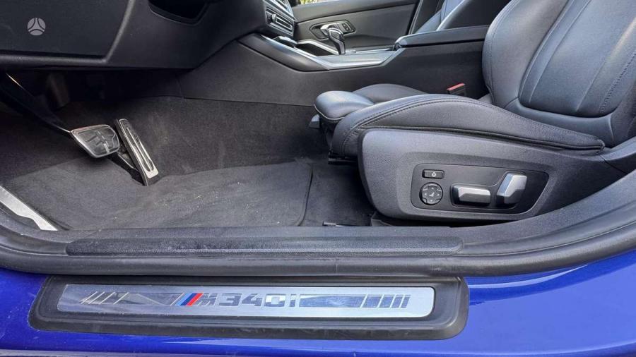 Zils BMW M340 2020 Marijampole, ar dzinēja tilpumu 3.00 L un nobraukumu 103 tūkst. km par 28350 €, foto 15 vietnē AUTOMOTO.COM.LV