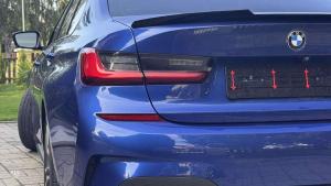 Zils BMW M340 2020 Marijampole, ar dzinēja tilpumu 3.00 L un nobraukumu 103 tūkst. km par 28350 €, foto 23 vietnē AUTOMOTO.COM.LV