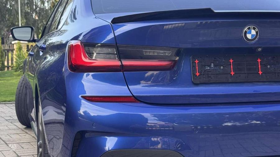 Zils BMW M340 2020 Marijampole, ar dzinēja tilpumu 3.00 L un nobraukumu 103 tūkst. km par 28350 €, foto 23 vietnē AUTOMOTO.COM.LV