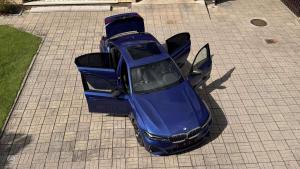 Zils BMW M340 2020 Marijampole, ar dzinēja tilpumu 3.00 L un nobraukumu 103 tūkst. km par 28350 €, foto 25 vietnē AUTOMOTO.COM.LV