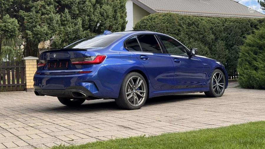 Zils BMW M340 2020 Marijampole, ar dzinēja tilpumu 3.00 L un nobraukumu 103 tūkst. km par 28350 €, foto 26 vietnē AUTOMOTO.COM.LV