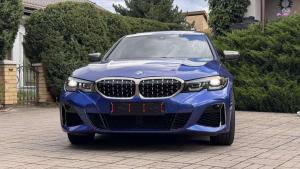 Zils BMW M340 2020 Marijampole, ar dzinēja tilpumu 3.00 L un nobraukumu 103 tūkst. km par 28350 €, foto 29 vietnē AUTOMOTO.COM.LV