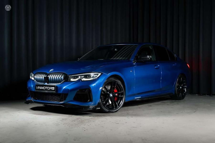 Zils BMW M340 2022 Viļņa, ar dzinēja tilpumu 3.00 L un nobraukumu 72 tūkst. km par 39999 €, foto 1 vietnē AUTOMOTO.COM.LV
