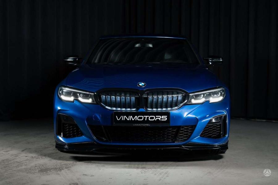 Zils BMW M340 2022 Viļņa, ar dzinēja tilpumu 3.00 L un nobraukumu 72 tūkst. km par 39999 €, foto 3 vietnē AUTOMOTO.COM.LV