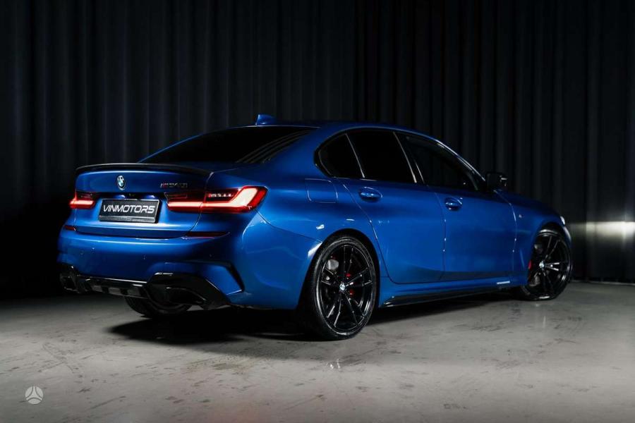 Zils BMW M340 2022 Viļņa, ar dzinēja tilpumu 3.00 L un nobraukumu 72 tūkst. km par 39999 €, foto 5 vietnē AUTOMOTO.COM.LV