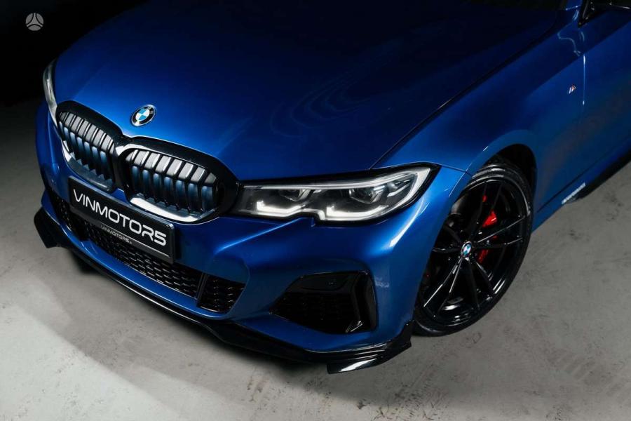 Zils BMW M340 2022 Viļņa, ar dzinēja tilpumu 3.00 L un nobraukumu 72 tūkst. km par 39999 €, foto 8 vietnē AUTOMOTO.COM.LV