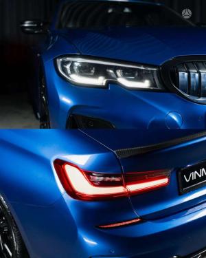 Zils BMW M340 2022 Viļņa, ar dzinēja tilpumu 3.00 L un nobraukumu 72 tūkst. km par 39999 €, foto 9 vietnē AUTOMOTO.COM.LV