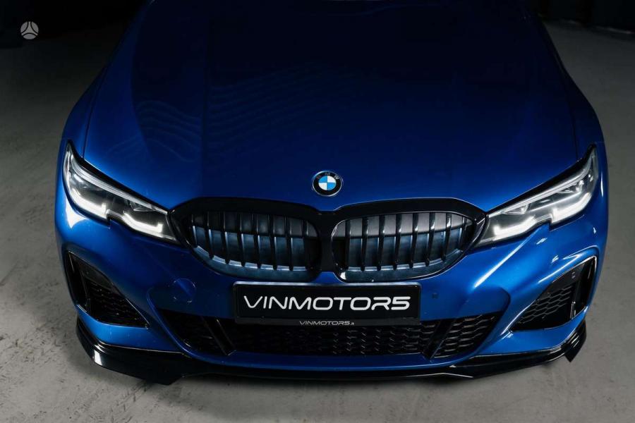 Zils BMW M340 2022 Viļņa, ar dzinēja tilpumu 3.00 L un nobraukumu 72 tūkst. km par 39999 €, foto 12 vietnē AUTOMOTO.COM.LV