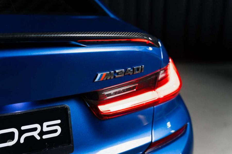 Zils BMW M340 2022 Viļņa, ar dzinēja tilpumu 3.00 L un nobraukumu 72 tūkst. km par 39999 €, foto 14 vietnē AUTOMOTO.COM.LV