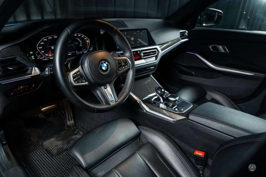 Zils BMW M340 2022 Viļņa, ar dzinēja tilpumu 3.00 L un nobraukumu 72 tūkst. km par 39999 €, foto 21 vietnē AUTOMOTO.COM.LV
