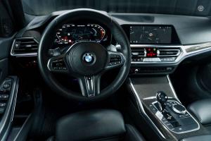 Zils BMW M340 2022 Viļņa, ar dzinēja tilpumu 3.00 L un nobraukumu 72 tūkst. km par 39999 €, foto 22 vietnē AUTOMOTO.COM.LV