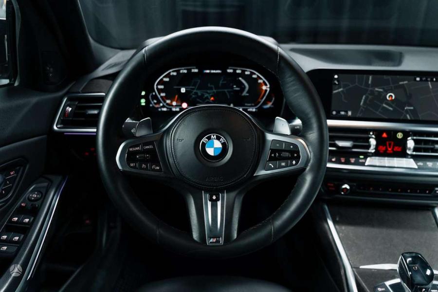 Zils BMW M340 2022 Viļņa, ar dzinēja tilpumu 3.00 L un nobraukumu 72 tūkst. km par 39999 €, foto 23 vietnē AUTOMOTO.COM.LV