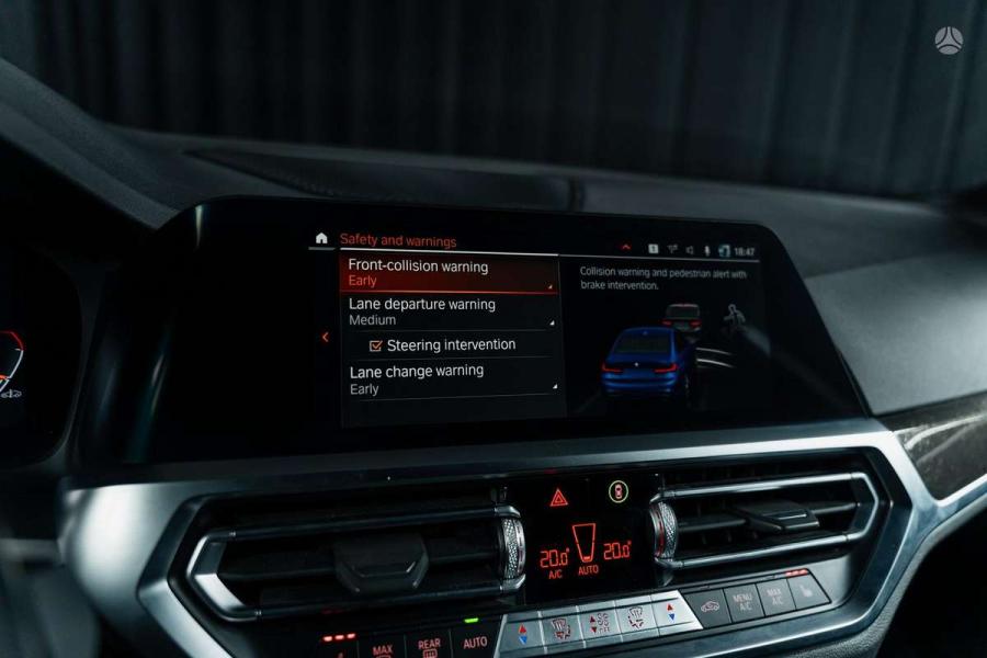 Zils BMW M340 2022 Viļņa, ar dzinēja tilpumu 3.00 L un nobraukumu 72 tūkst. km par 39999 €, foto 27 vietnē AUTOMOTO.COM.LV