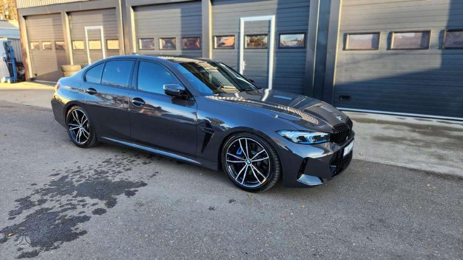Grey BMW M340 2020 in Daugavpils, with an engine capacity of 3.00 L and mileage of 86 thousand km for 35500 €, photo 1 on AUTOMOTO.COM.LV