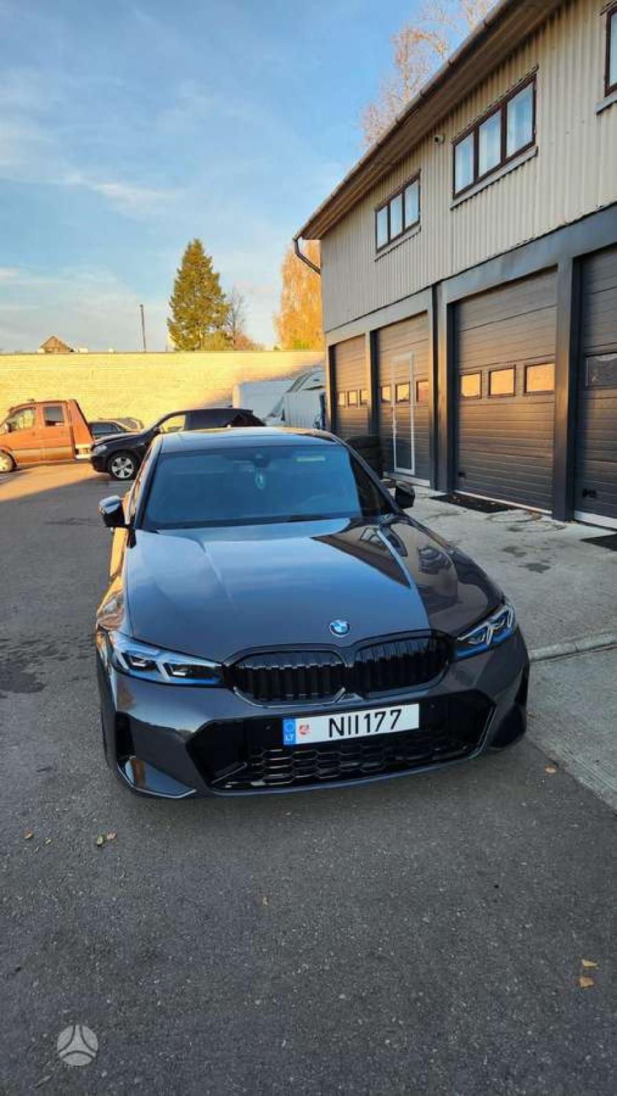 Grey BMW M340 2020 in Daugavpils, with an engine capacity of 3.00 L and mileage of 86 thousand km for 35500 €, photo 6 on AUTOMOTO.COM.LV