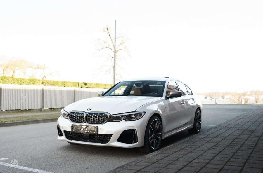 Balts BMW M340 2020 Jūrmala, ar dzinēja tilpumu 3.00 L un nobraukumu 26 tūkst. km par 47500 €, foto 1 vietnē AUTOMOTO.COM.LV