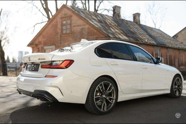 Balts BMW M340 2020 Jūrmala, ar dzinēja tilpumu 3.00 L un nobraukumu 26 tūkst. km par 47500 €, foto 4 vietnē AUTOMOTO.COM.LV