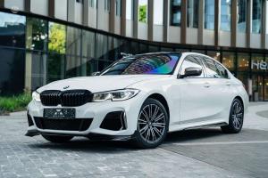 Белый БМВ M340 2020 в Вильнюс, объемом двигателя 3.00 л и пробегом 59 тыс. км за 33990 €, фото  на AUTOMOTO.COM.LV